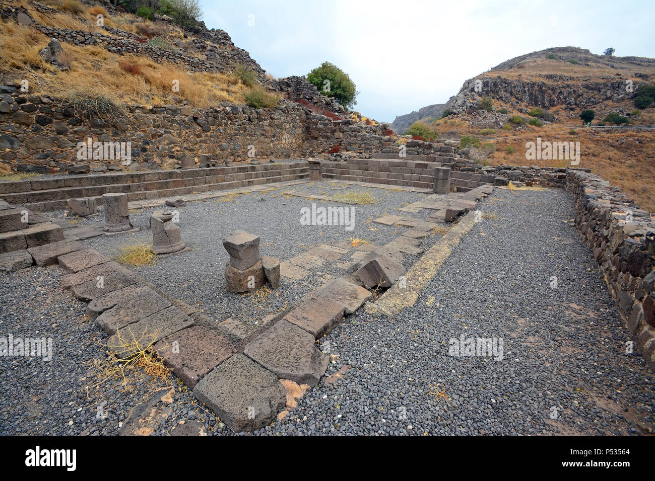 Gamla old city ruins, Israel Stock Photo - Alamy