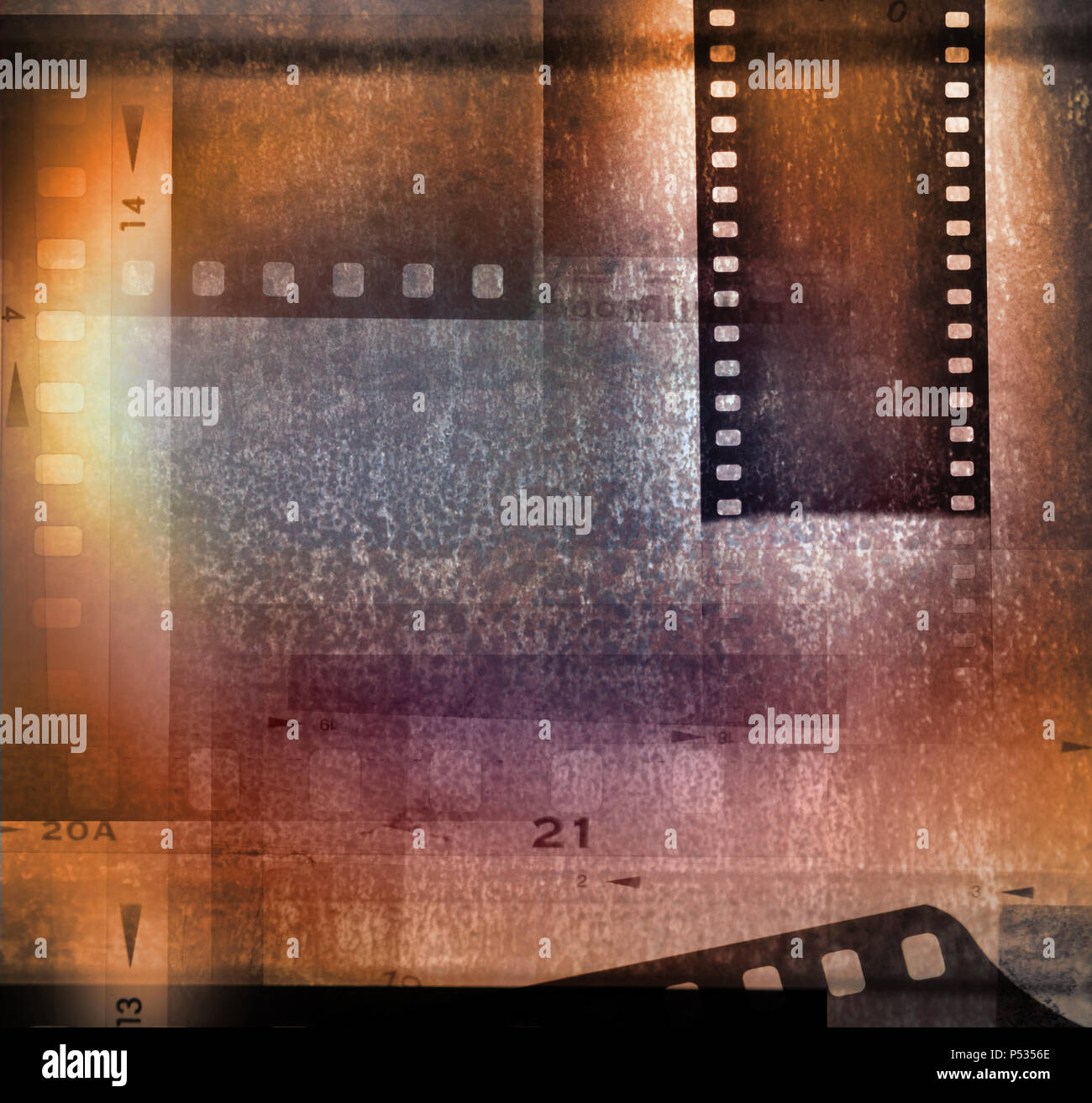 Film strips negative frames background Stock Photo - Alamy
