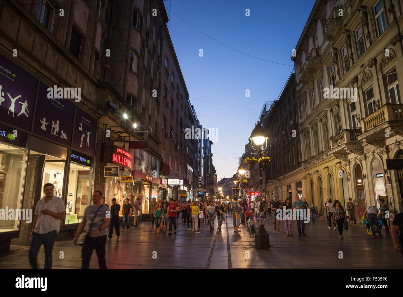 Knez mihailova beograd hi-res stock photography and images - Alamy