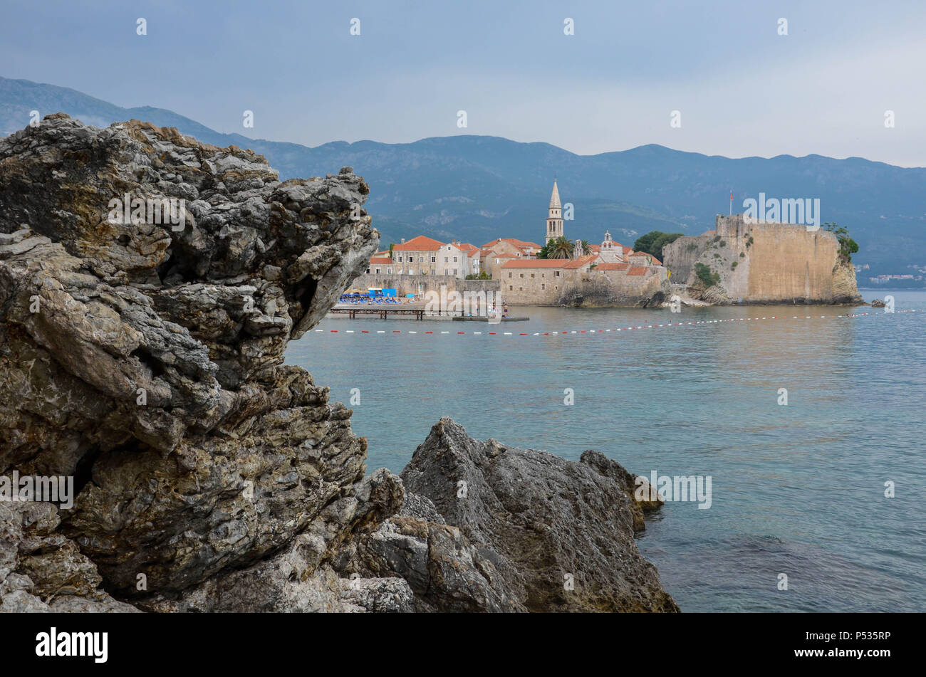 Old Town (Stari Grad), Budva, Montenegro, Adriatic Coast, Balkans, May ...