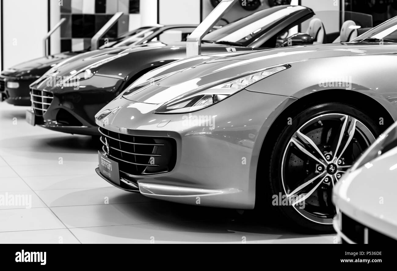 New sports cars Black and White Stock Photos & Images - Alamy