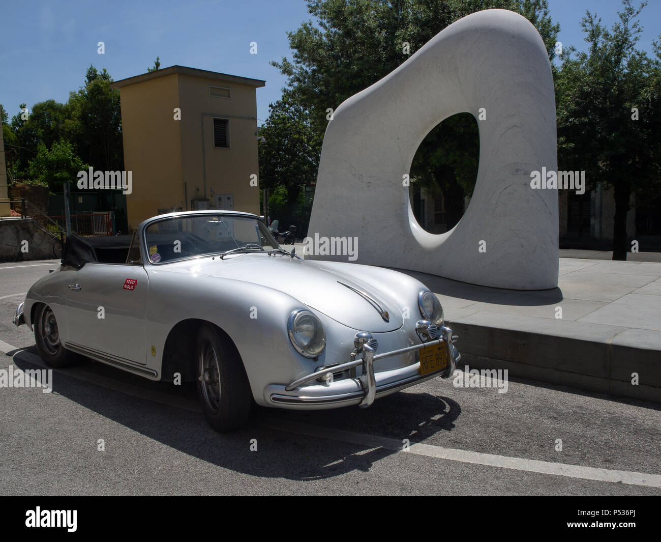 Pietrasanta Italy June 03, 2018: Porsche 356 speedster Classic Spider ...