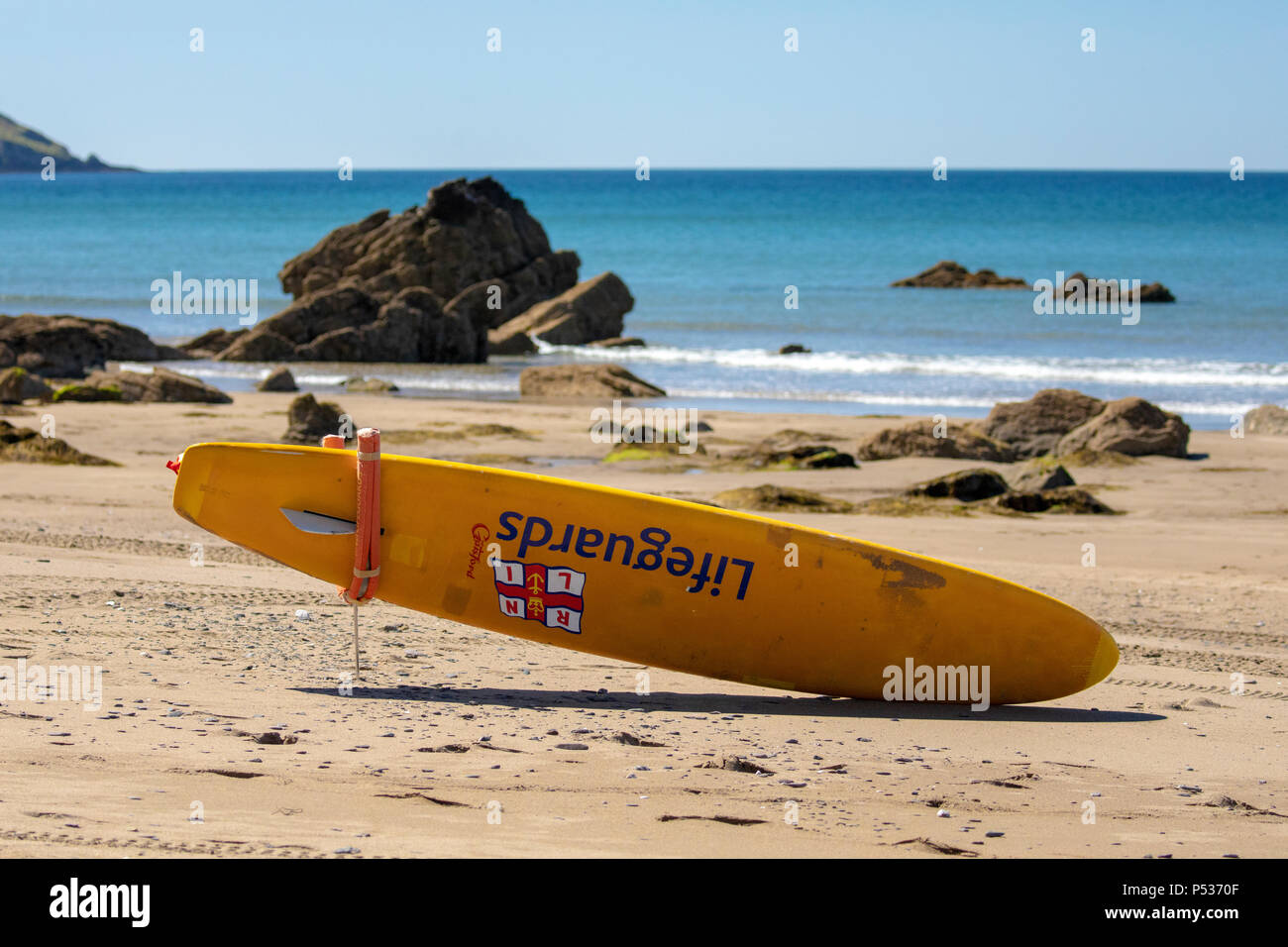 Beach lifeguard rescue board hi-res stock photography and images - Alamy