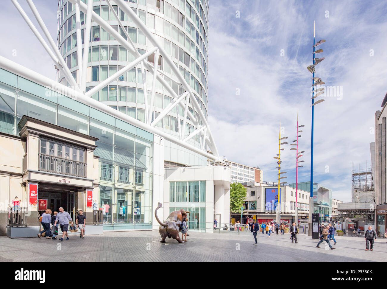 The Bullring shopping Centre, Birmingham, UK Stock Photo - Alamy