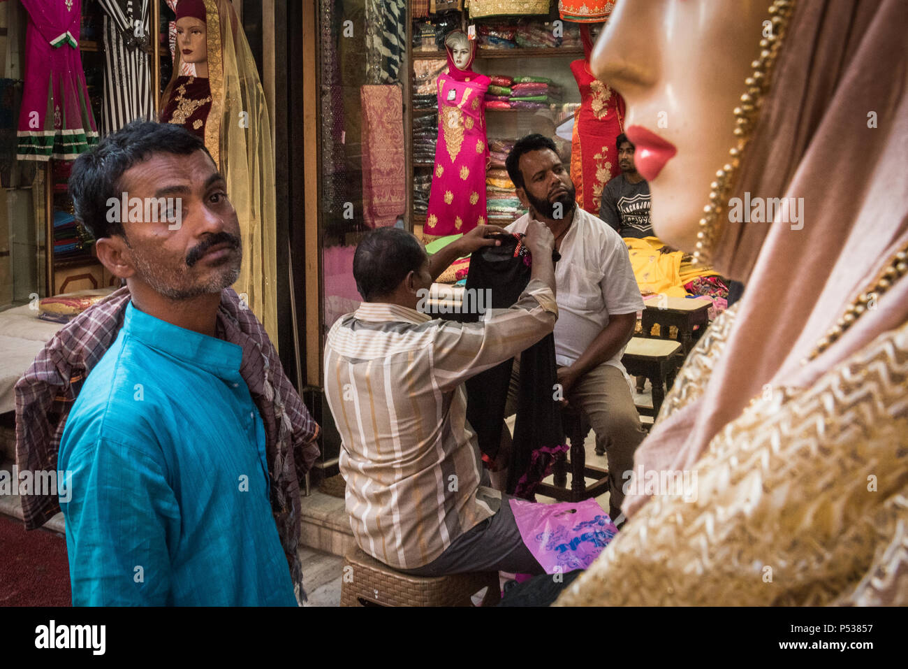 Indian tailor shop hi-res stock photography and images - Alamy