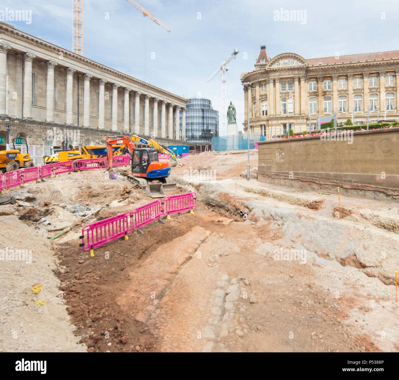 Road construction rail construction uk hi-res stock photography and ...