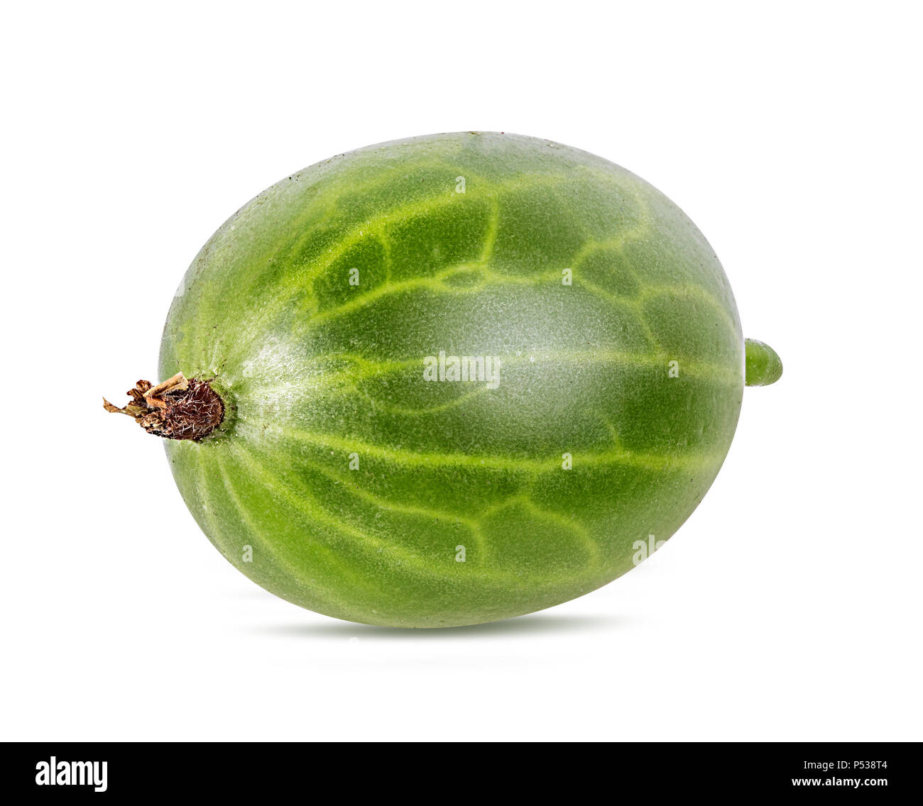 Gooseberry isolated on white background Stock Photo - Alamy