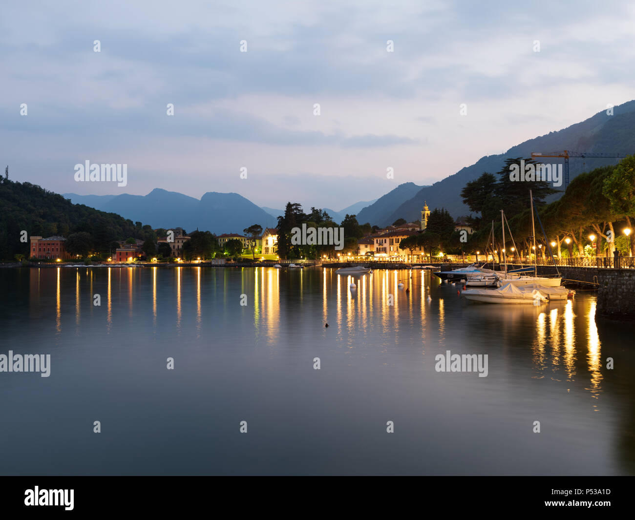 Lenno lake como lombardy hi-res stock photography and images - Alamy
