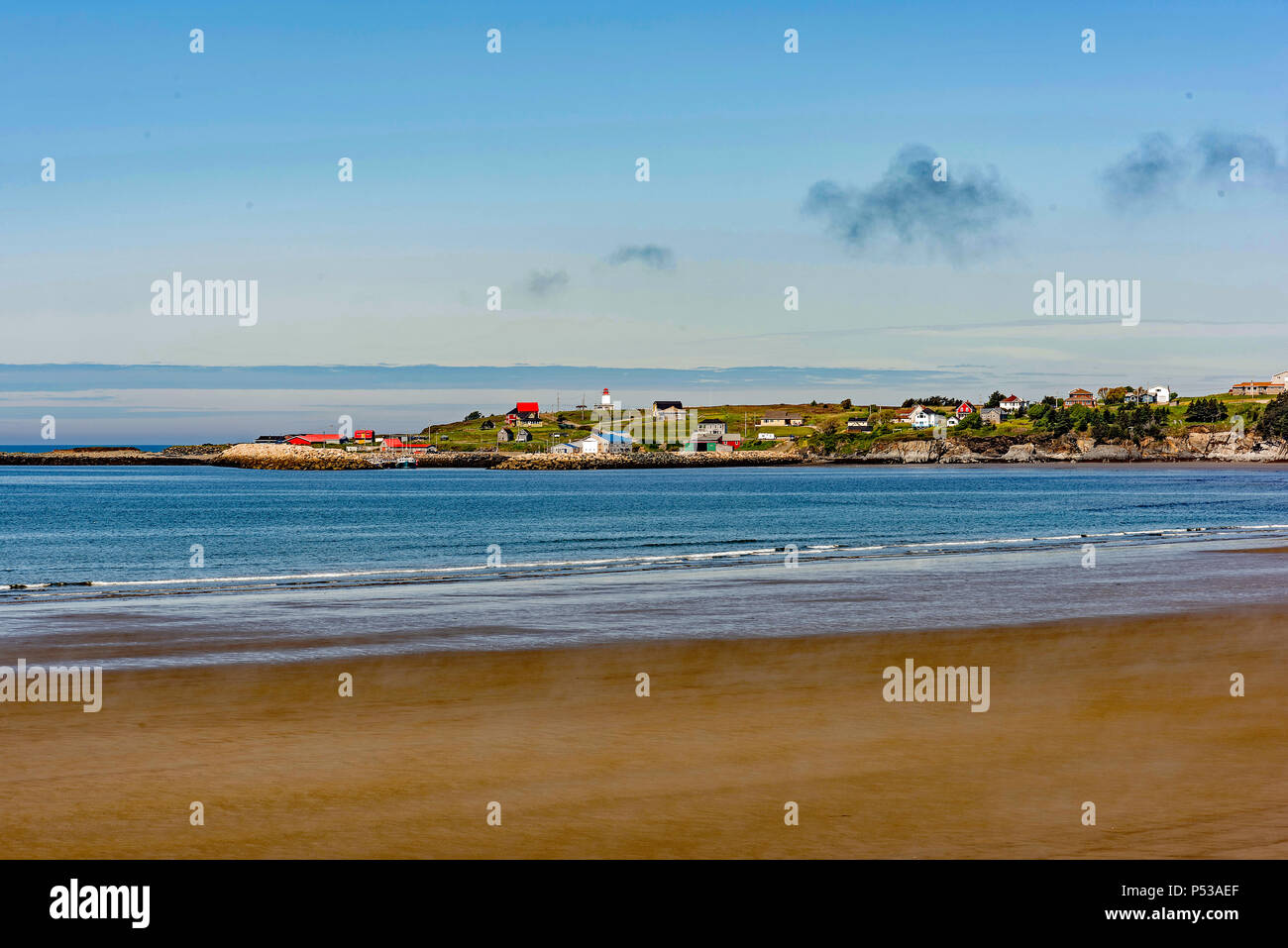 Cape St. Mary's, Clare, Nova Scotia, Canada from Mavillette Beach Stock ...