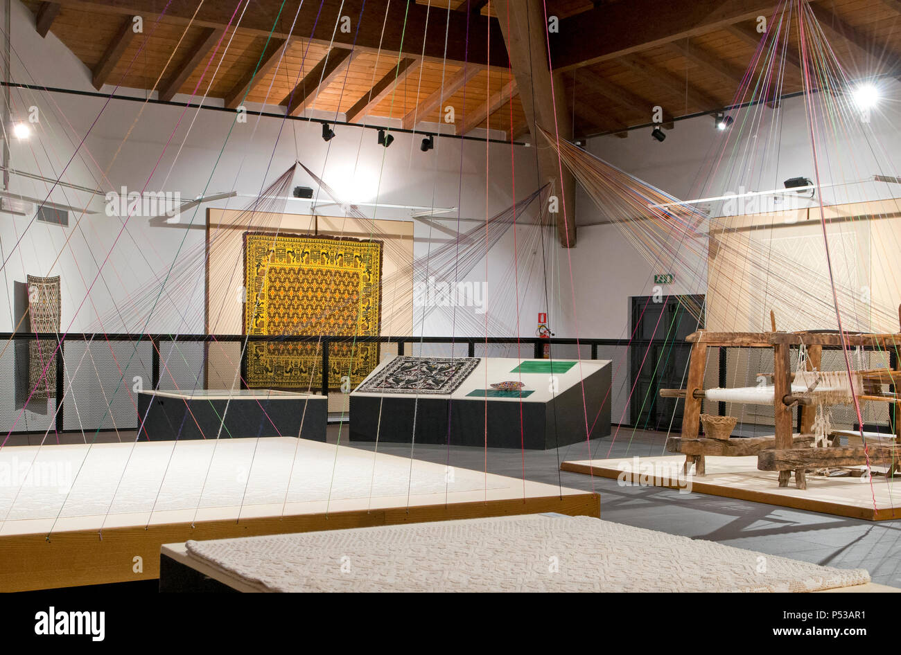 Museo unico Regionale Arte Tessile Sarda museum, Samugheo, Sardinia ...