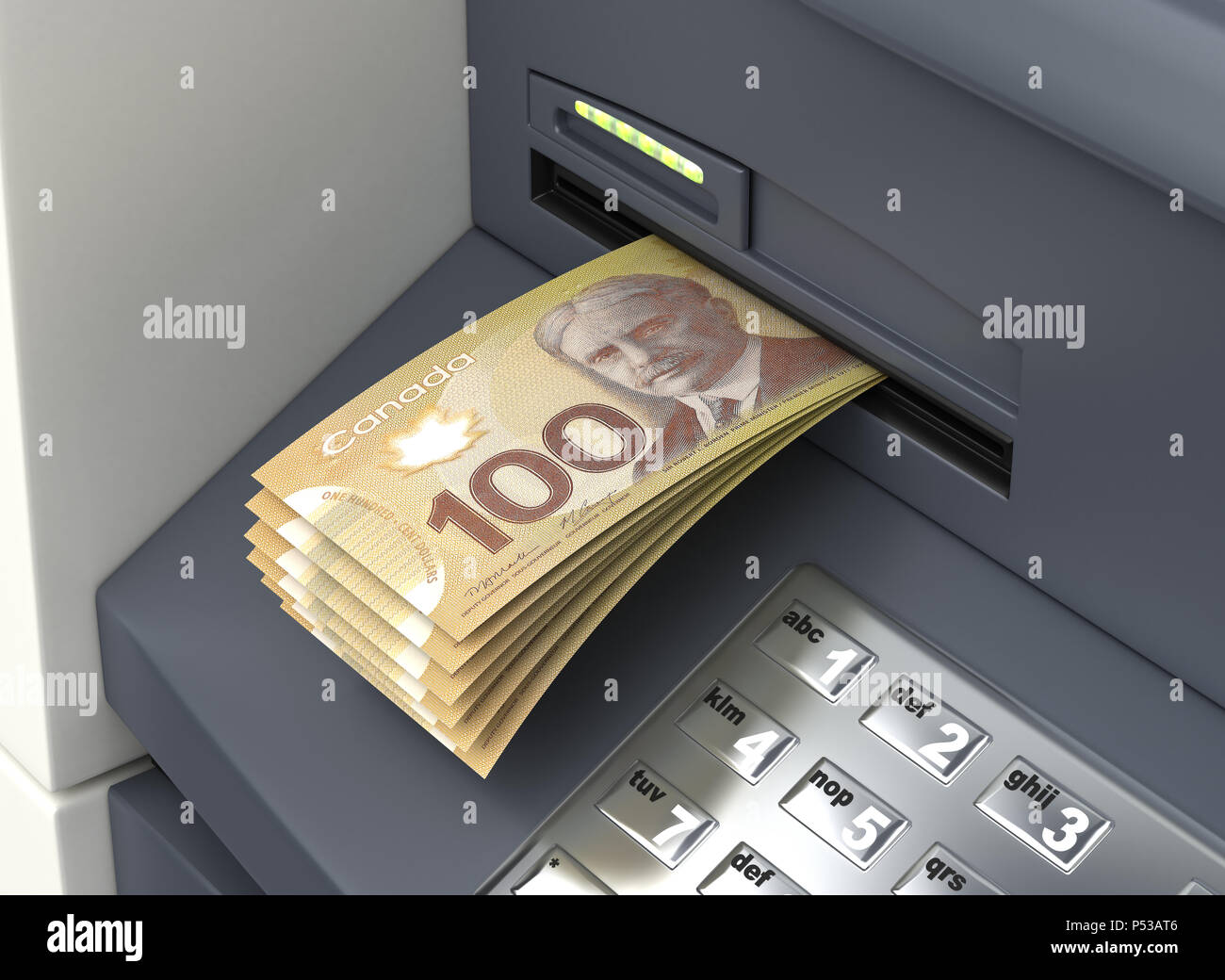 Dollar atm hi-res stock photography and images - Alamy