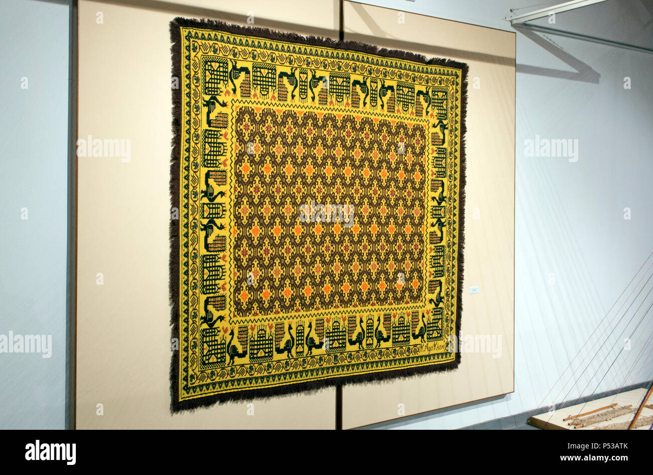 Museo unico Regionale Arte Tessile Sarda museum, Samugheo, Sardinia ...