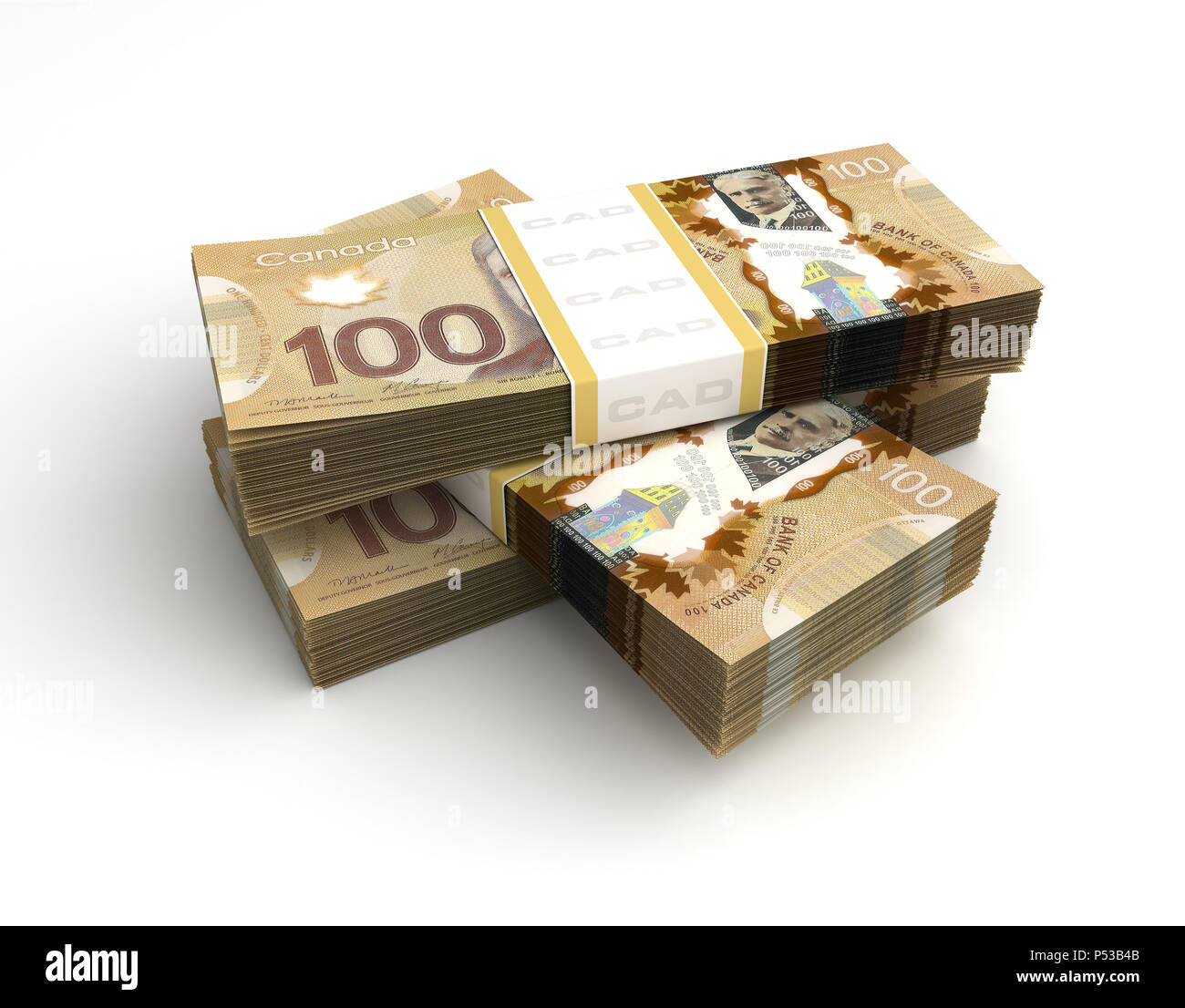 Canadian Money Stacks Wallpaper