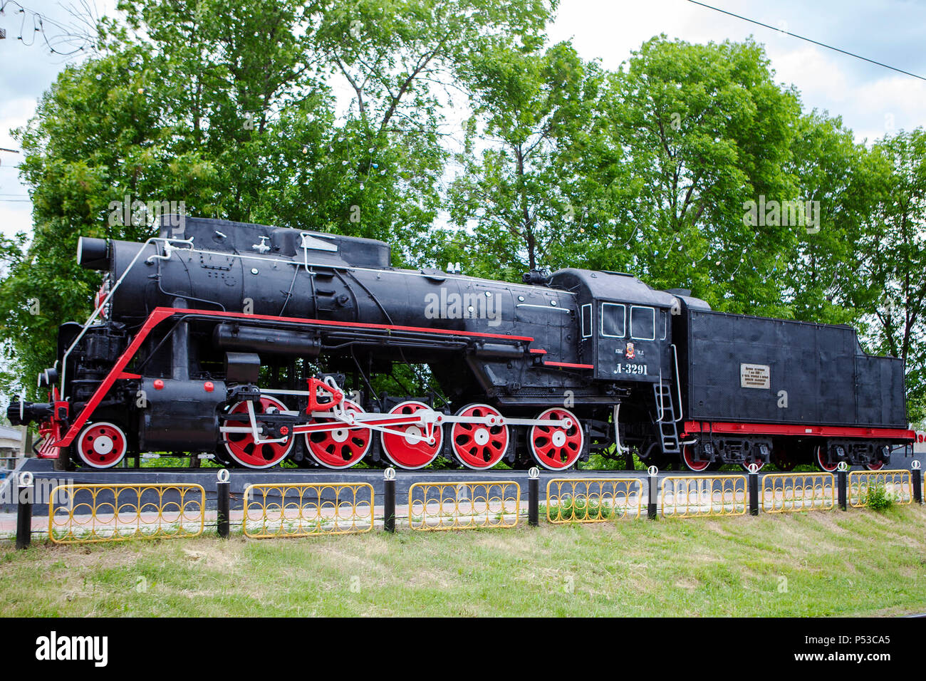 Russian locomotive hi-res stock photography and images - Alamy