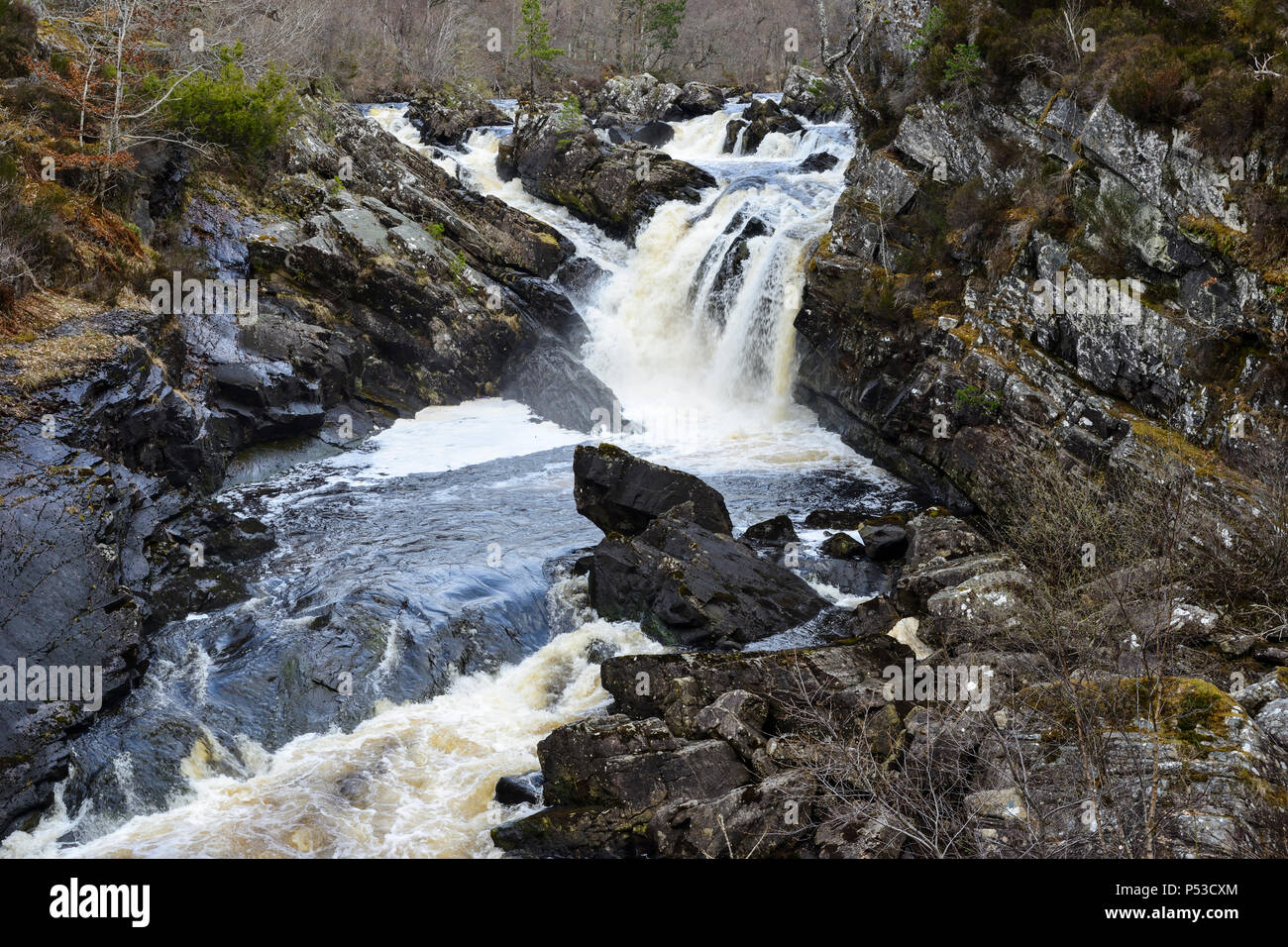 Scottish waterfalls hi-res stock photography and images - Alamy