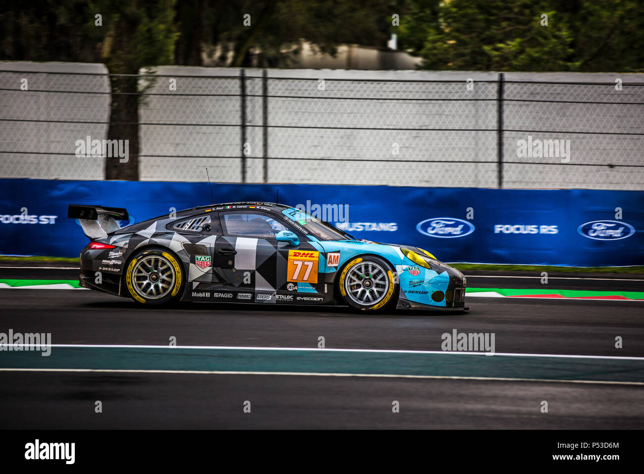 Mexico City, Mexico – September 01, 2017: Autodromo Hermanos Rodriguez ...