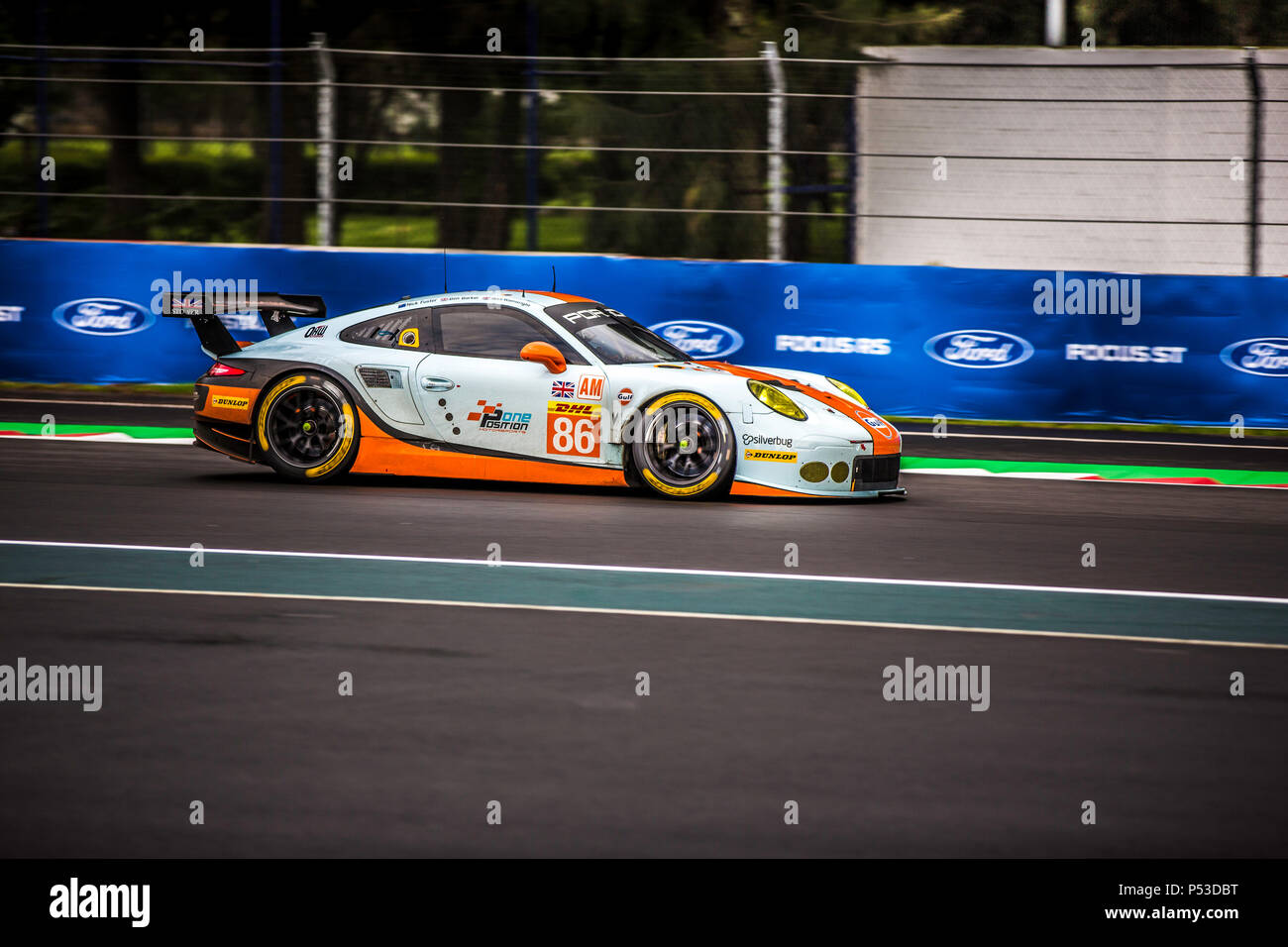 Mexico City, Mexico – September 01, 2017: Autodromo Hermanos Rodriguez ...