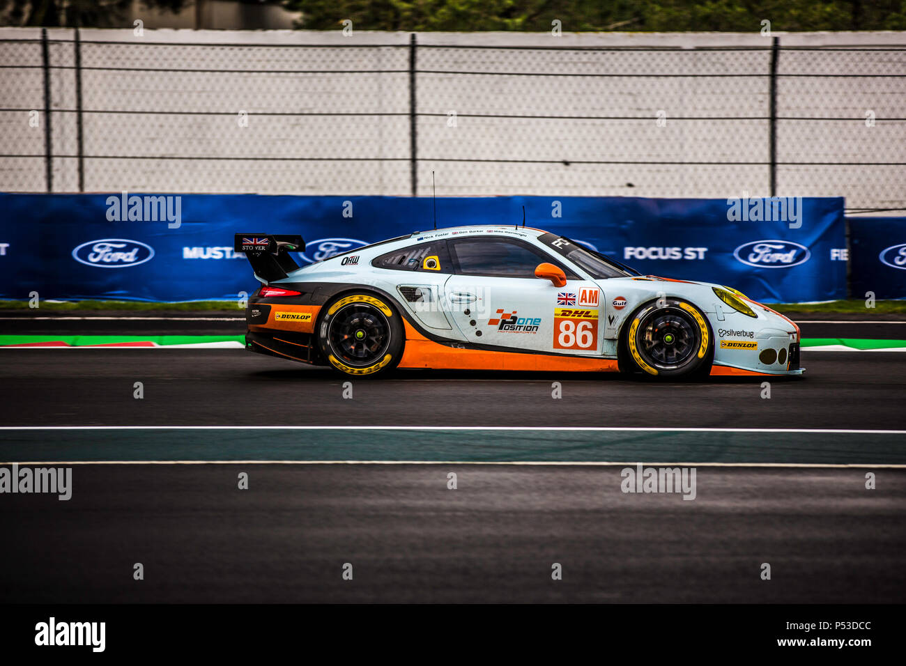 Mexico City, Mexico – September 01, 2017: Autodromo Hermanos Rodriguez ...