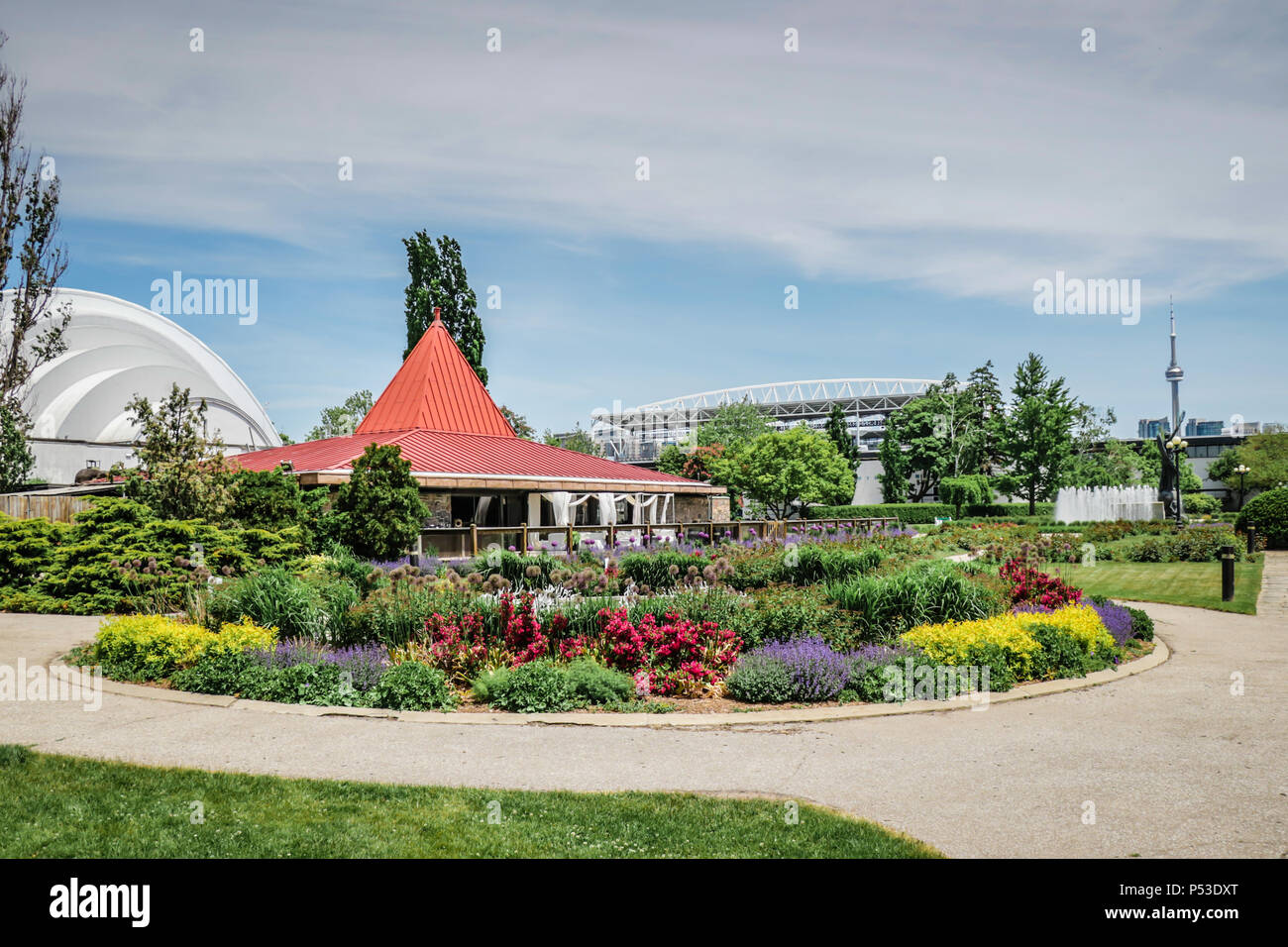 rose garden exhibition place toronto canada Stock Photo - Alamy