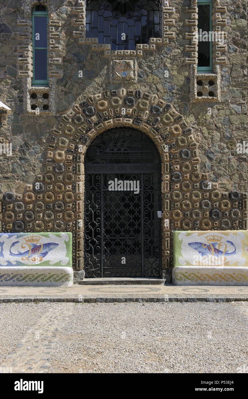 Torre de Bellesguard (1900-1903), de Antoni Gaudí, Carrer de ...