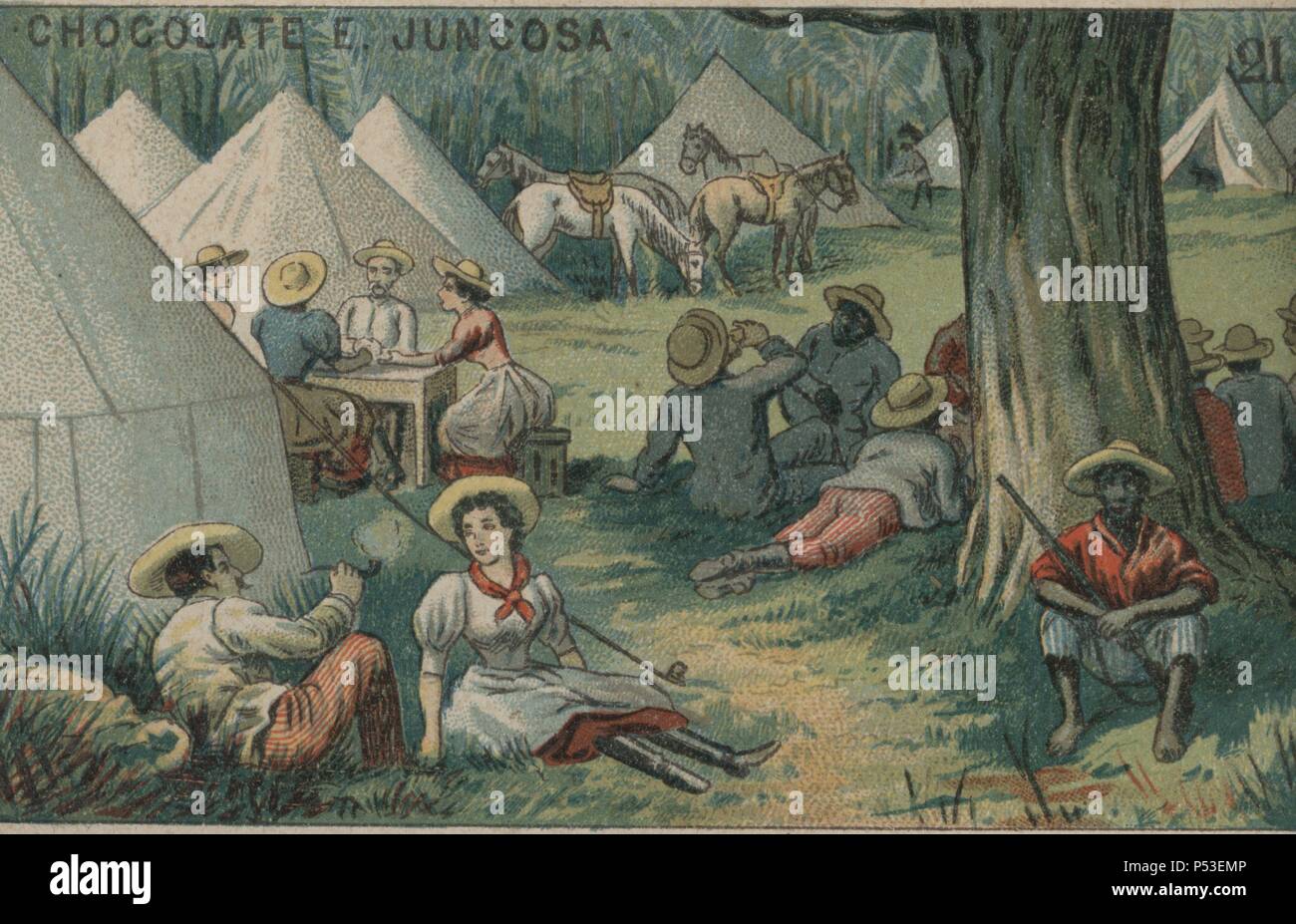 Independencia del campamento hi-res stock photography and images - Alamy