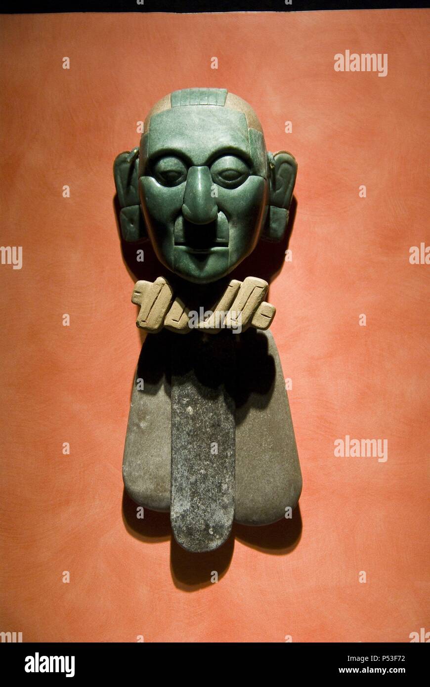 Mexico.Mexico city.National Museum of Antropology.Maya culture.Funerary ...