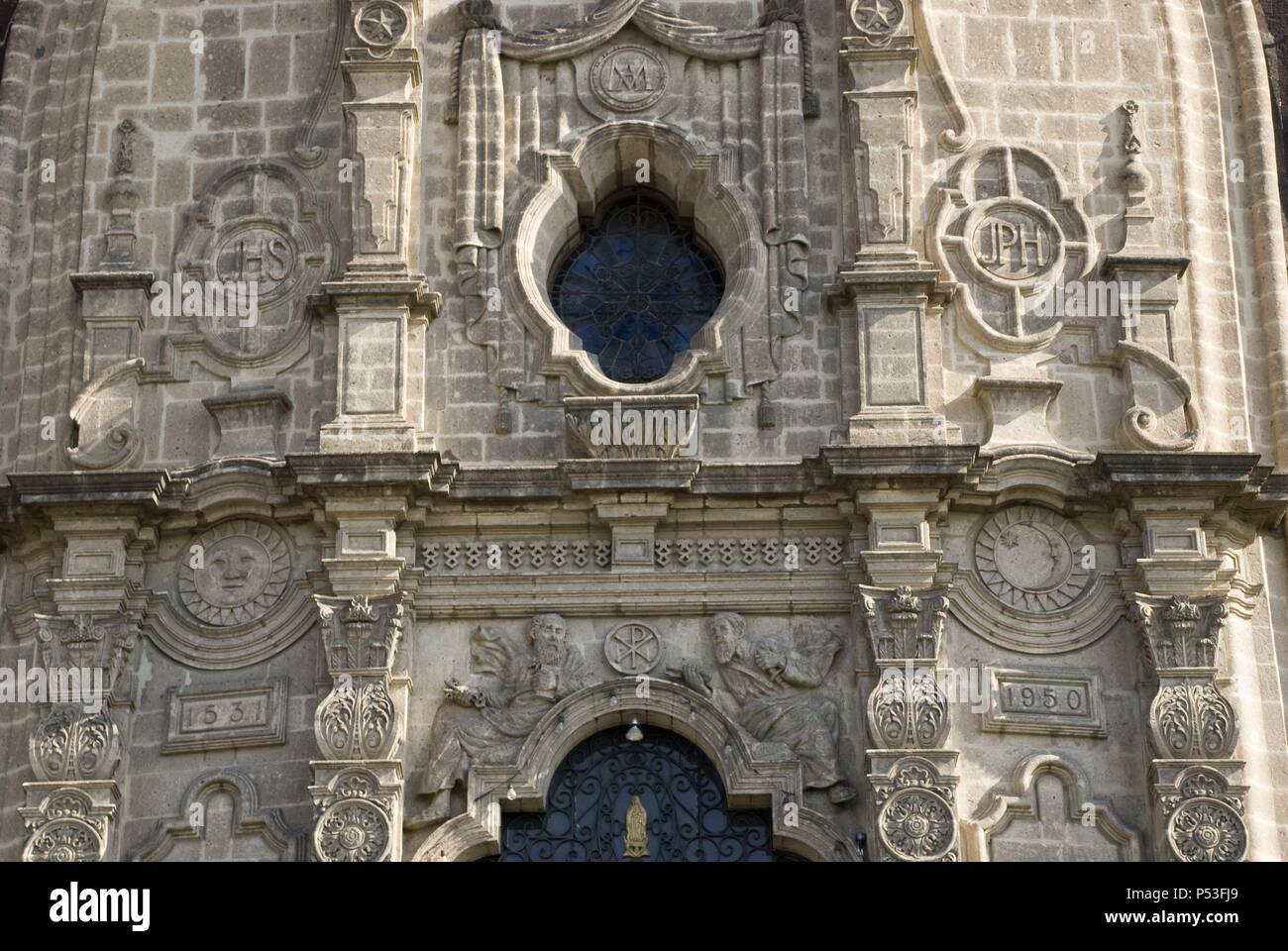 Villa of Guadalupe.Mexico City. Saint Michail chapel in the Tepeyac ...