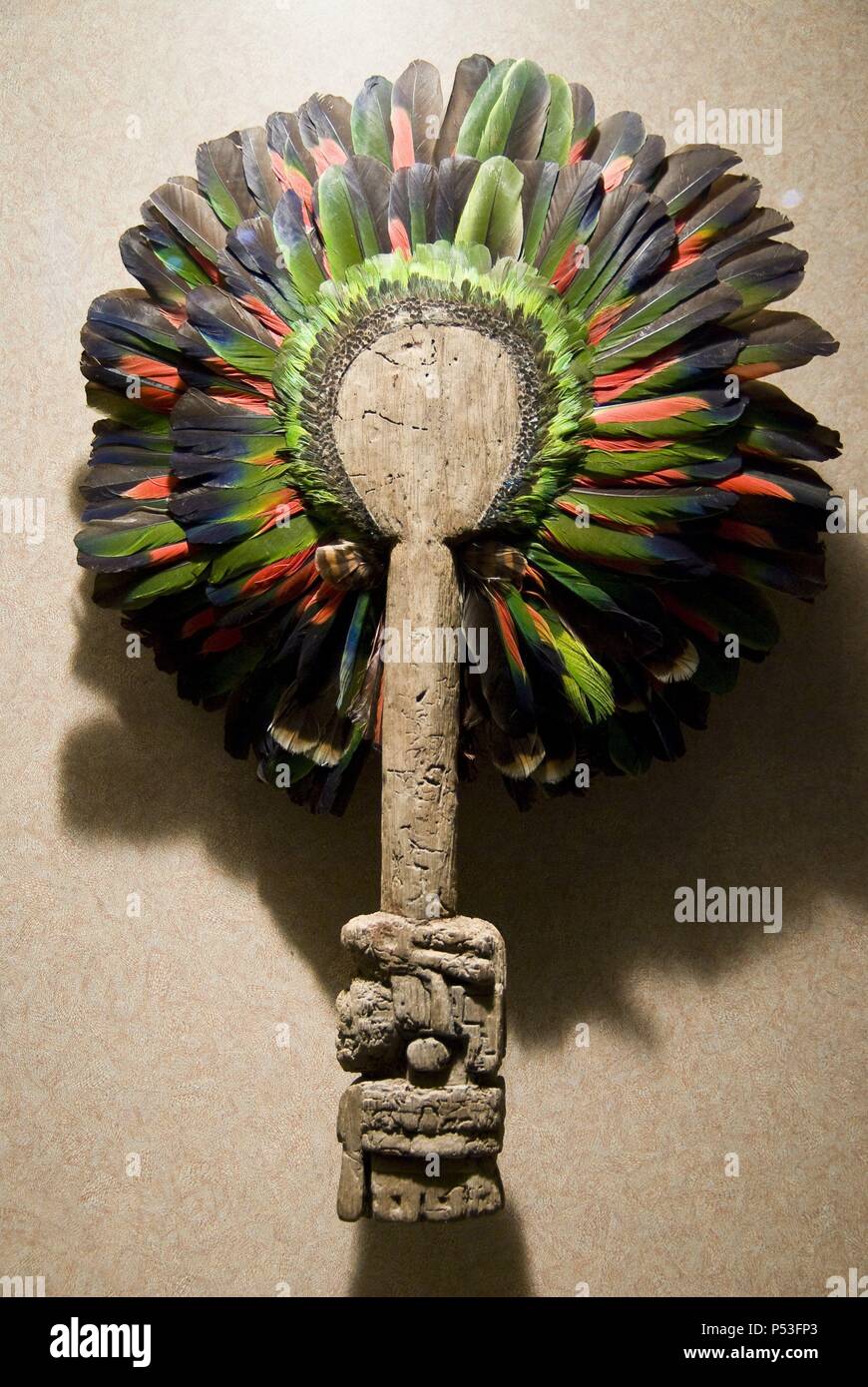 Aztec feather art hi-res stock photography and images - Alamy