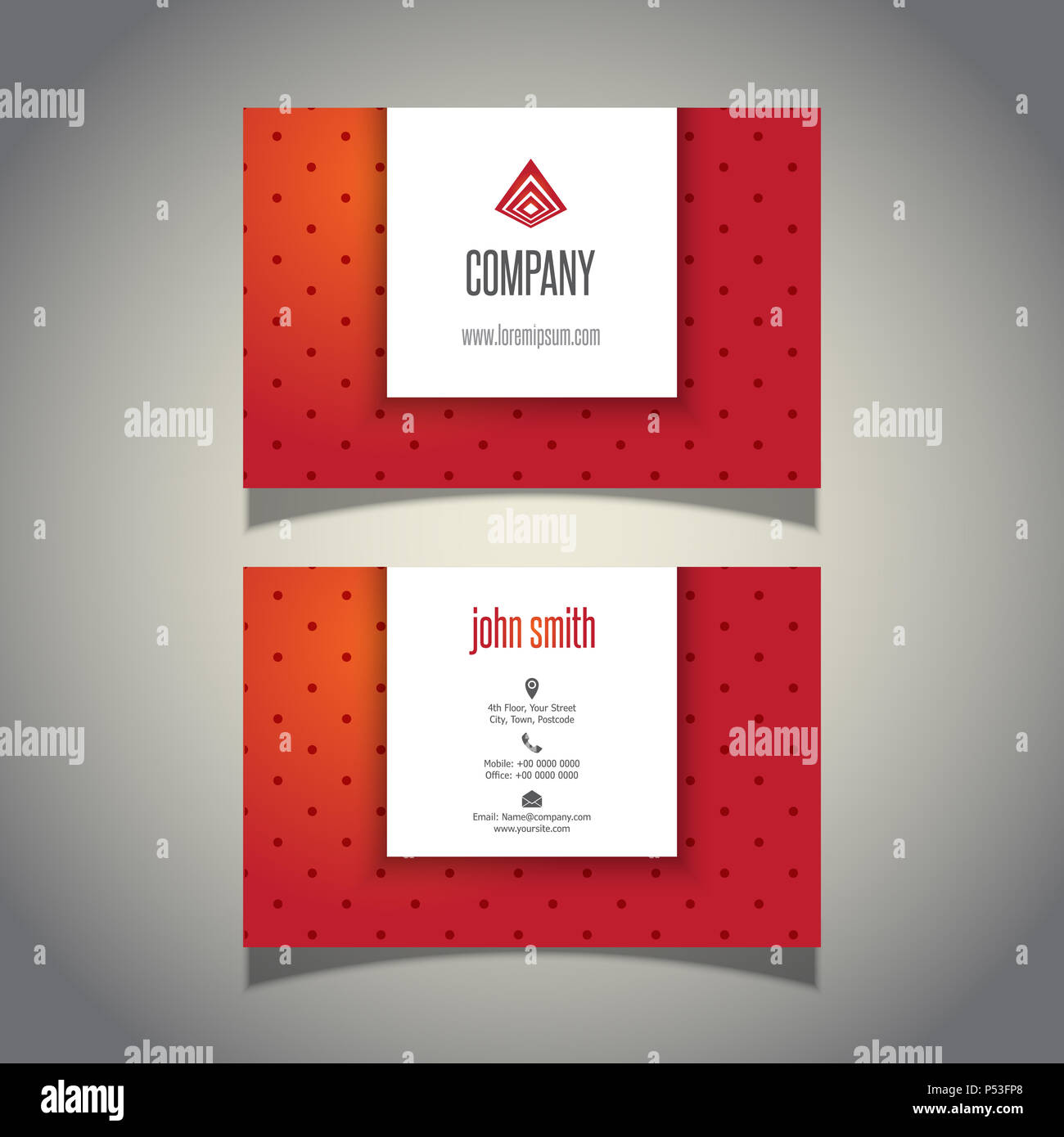 Dot logo design hi-res stock photography and images - Alamy