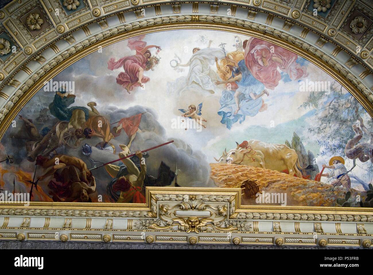 Mexico.Mexico city. National Museum of Art.Old Palace of Communications ...