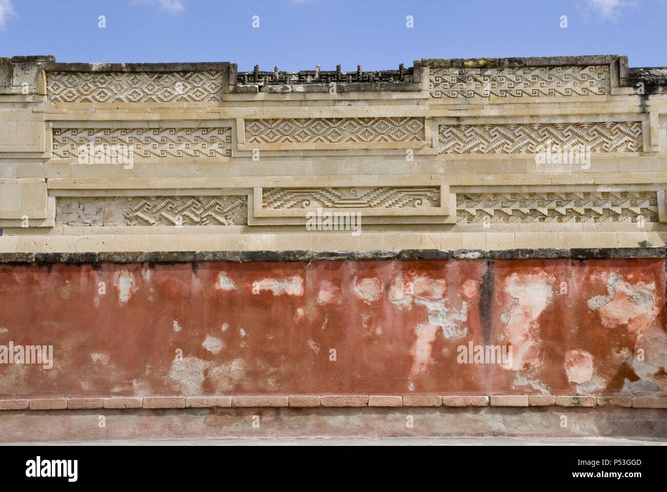 The Archeological site of Mitla (500BC-200AD).Zapotec-Mixtec culture ...