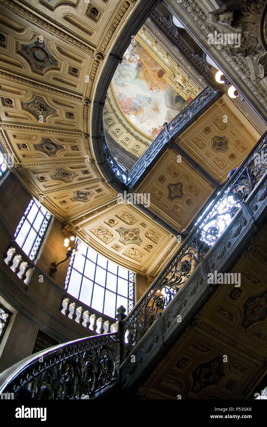 Mexico.Mexico city. National Museum of Art.Old Palace of Communications ...