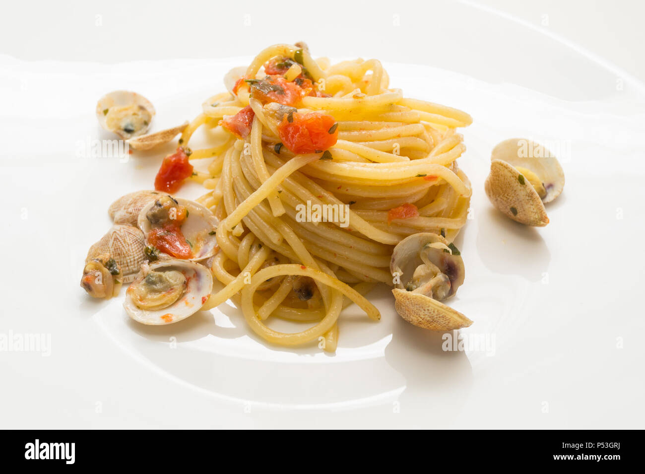 Italian Pasta, Spaghetti in a pot Stock Photo - Alamy