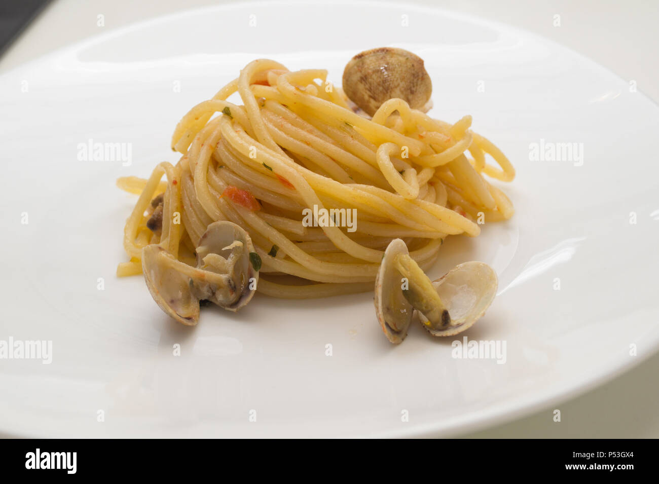 Italian Pasta, Spaghetti in a pot Stock Photo - Alamy