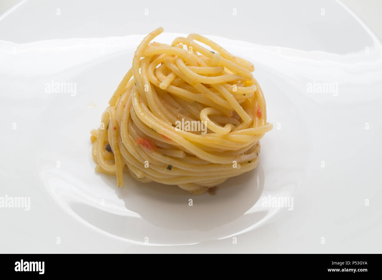 Italian Pasta, Spaghetti in a pot Stock Photo - Alamy