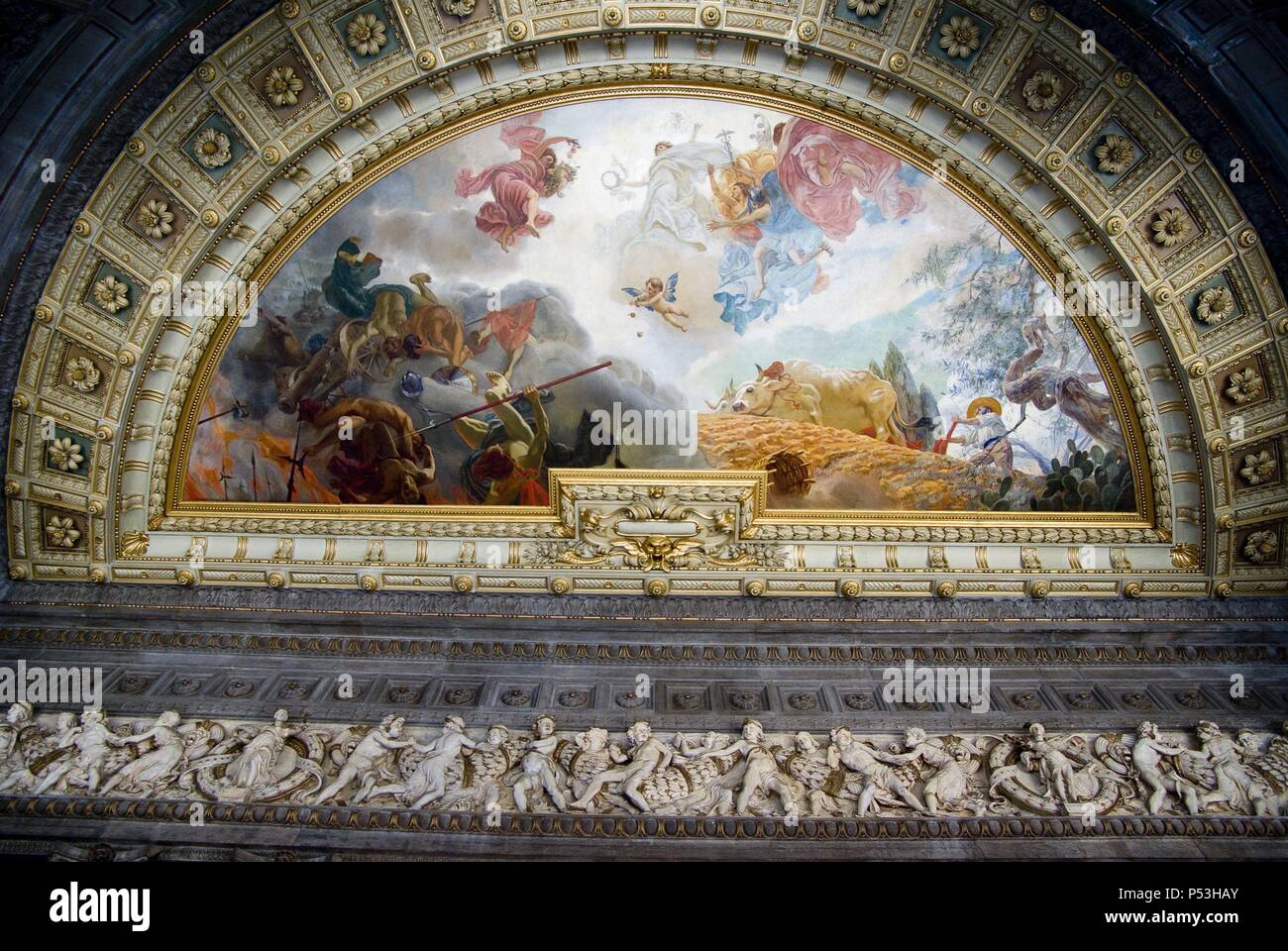 Mexico.Mexico city. National Museum of Art.Old Palace of Communications ...