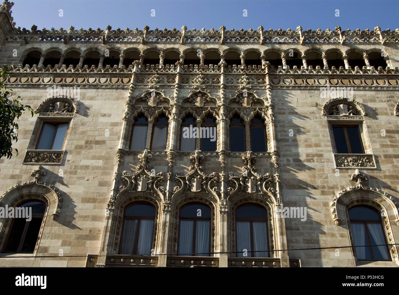 Mexico.Mexico city .Postal Palace (1907) work of Porfiriato.Italian ...