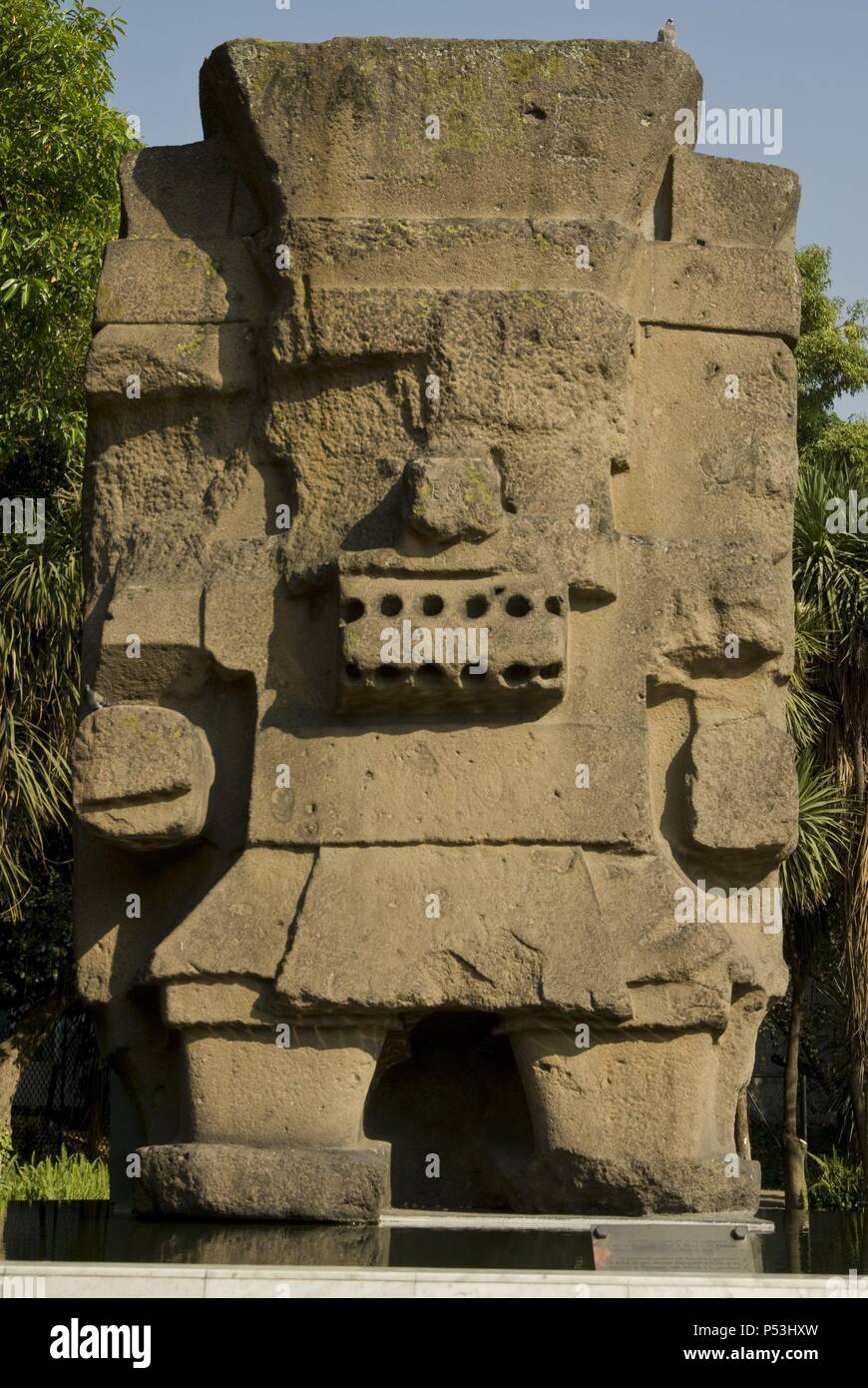 Mexico.Mexico city.Park of Chapultepec.National Museum of Antropology ...
