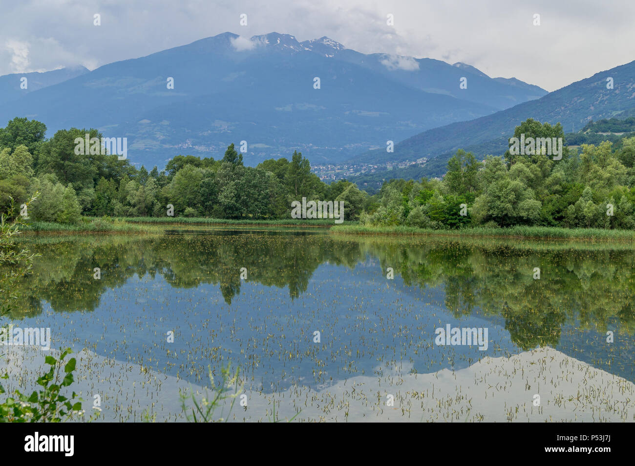 lake panorama countryside Stock Photo - Alamy