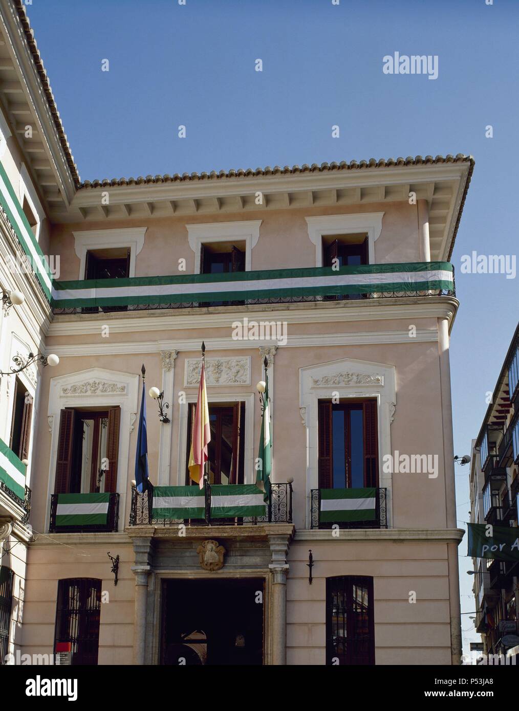Bandera andalucia ayuntamiento hi-res stock photography and images - Alamy