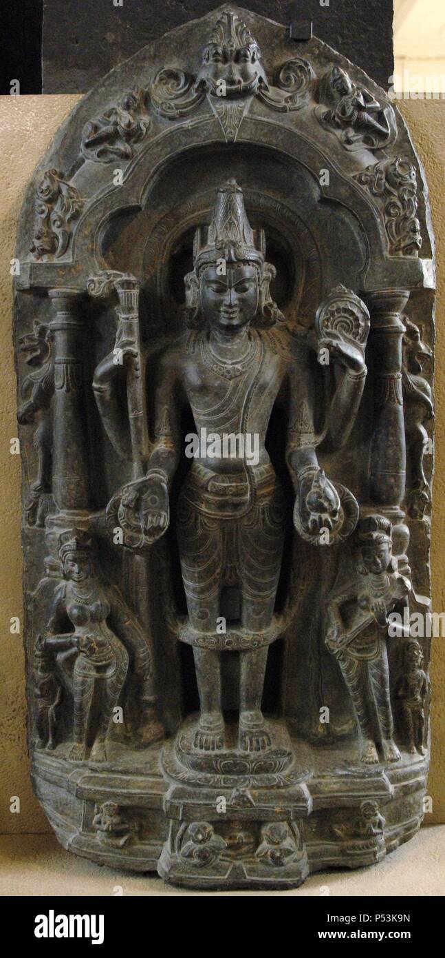 Vishnu sculpture bihar india hi-res stock photography and images - Alamy