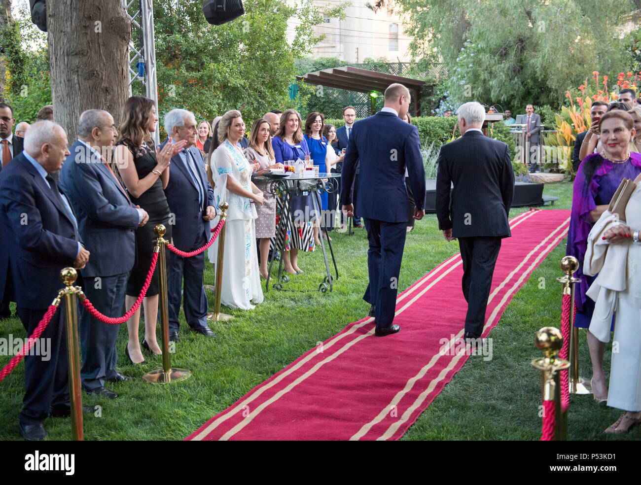 The Duke of Cambridge attends the Queen's Birthday Party at UK ...