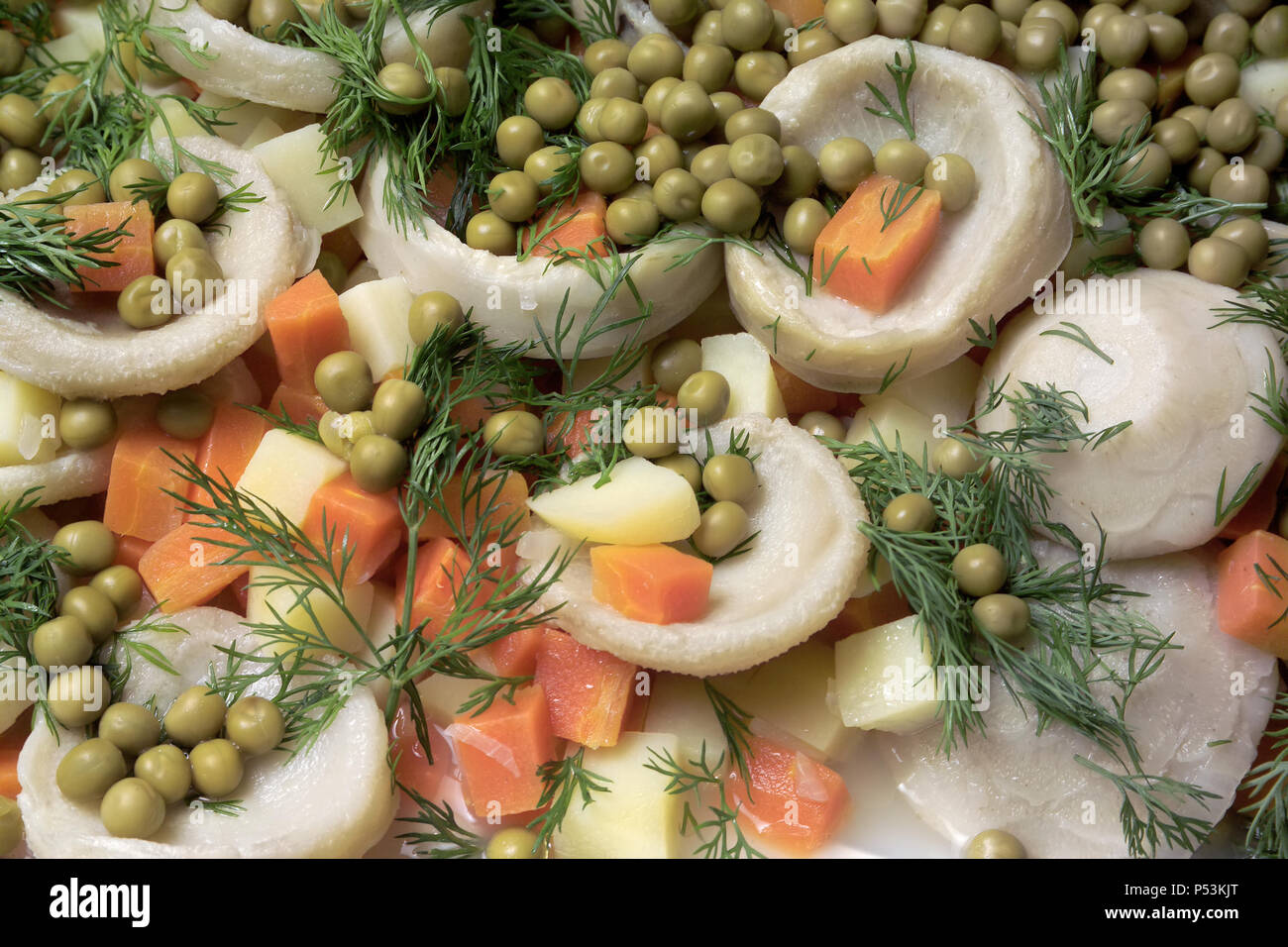 an image of Turkish foods at the buffet Stock Photo - Alamy