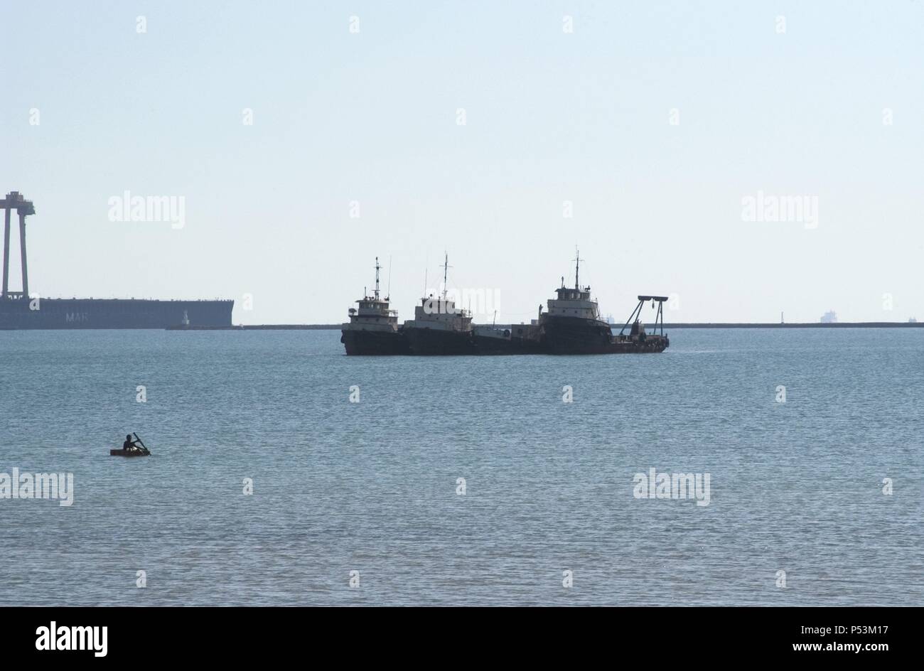 Egypt. Suez. Port Stock Photo - Alamy