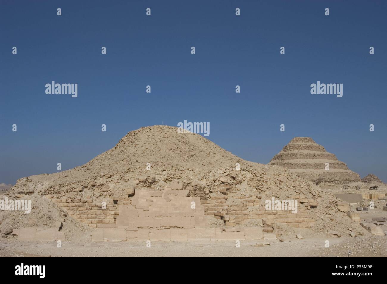 Egypt. Saqqara.The Pyramid of Unas. Fifth Dynasty. 24th century B.C ...