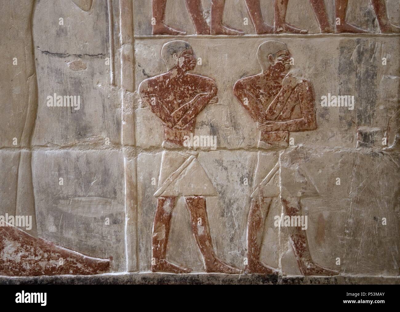 Egypt. Necropolis of Saqqara. Mastaba of Mereruka, priest of Pharaoh ...