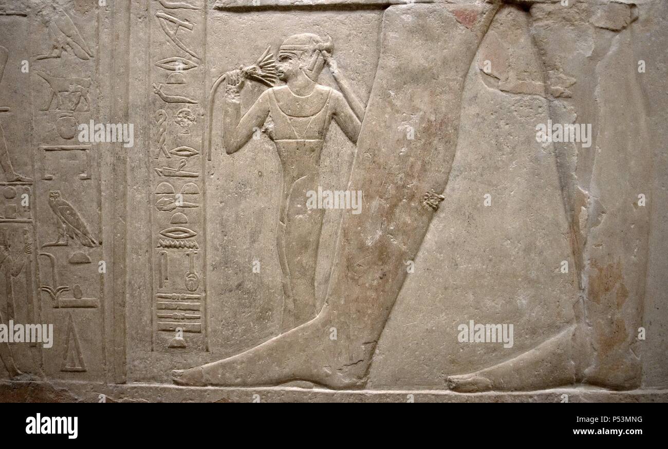 Egypt. Necropolis of Saqqara. Mastaba of Mereruka, priest of Pharaoh ...