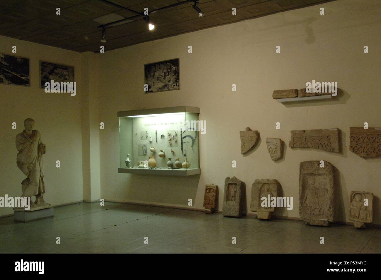 Albania. Tirana. National Archaeological Museum. Inside Stock Photo - Alamy