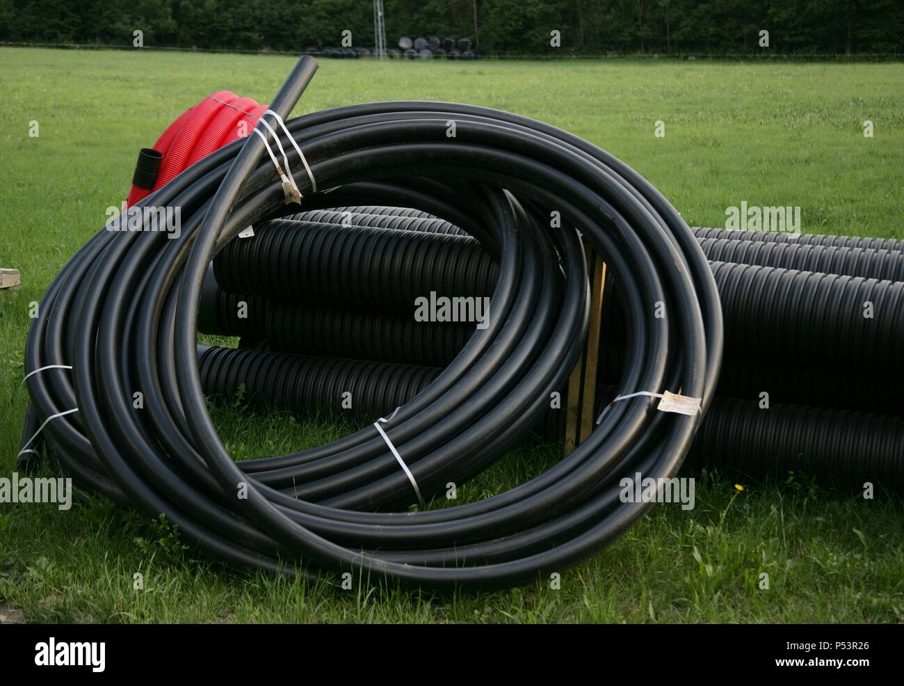 TUBERIA Y TUBOS DE PVC Stock Photo - Alamy
