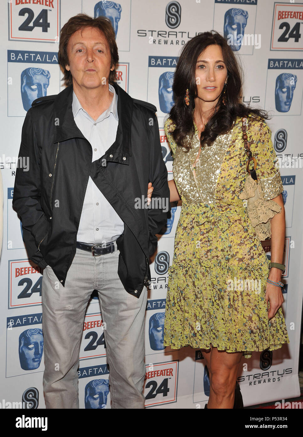 04 Paul Mccartney Nancy Shevell 04 - Bafta/LA 16th Annual Awards Season ...